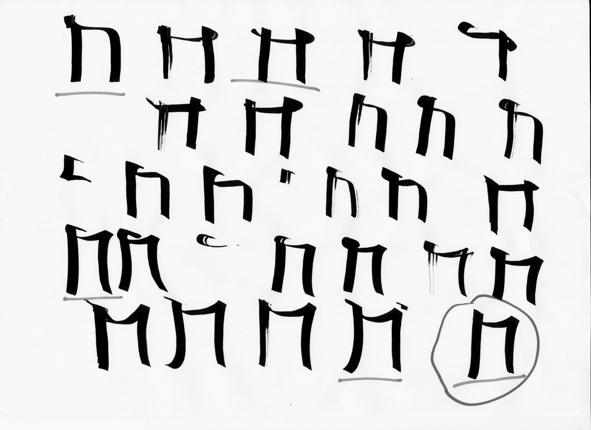 LEFTY- CALLIGRAPHY FONT | Liron Lavi Turkenich