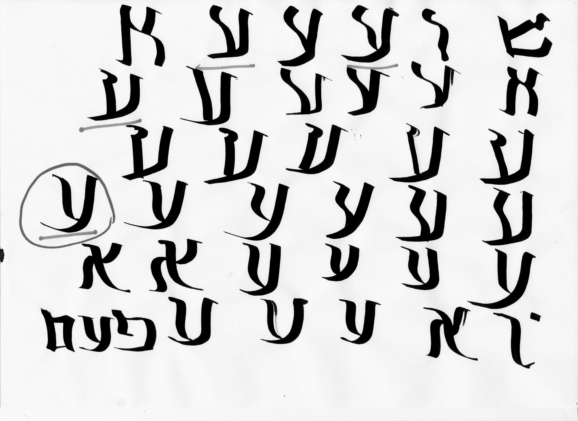 LEFTY- CALLIGRAPHY FONT | Liron Lavi Turkenich