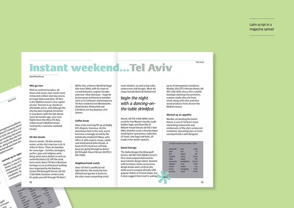 Makeda typeface - Liron Lavi Turkenich